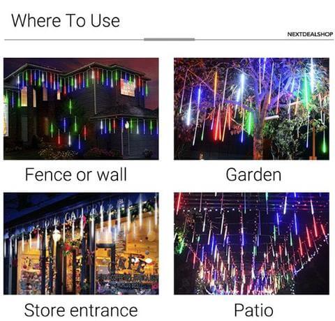 Luces LED Snow Fall LIGHTFALL – Frilla.es